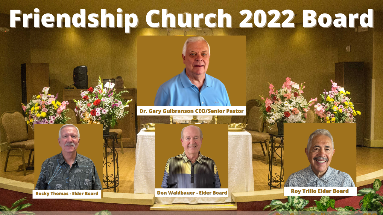Board of Elders | Friendship Church Sun City